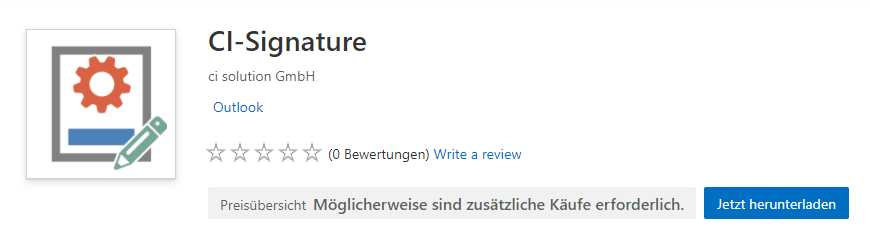 Häufige Fragen zum CI-Signature Add-In